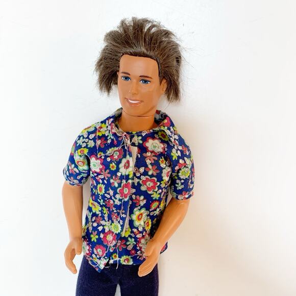 Mattel | Toys | Vintage Mattel Cool School Ken Barbie Redressed Twist ...